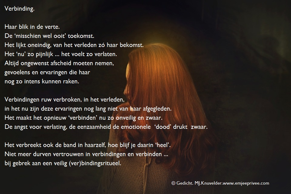 Gedicht. Verbinding – EmJeePrivee