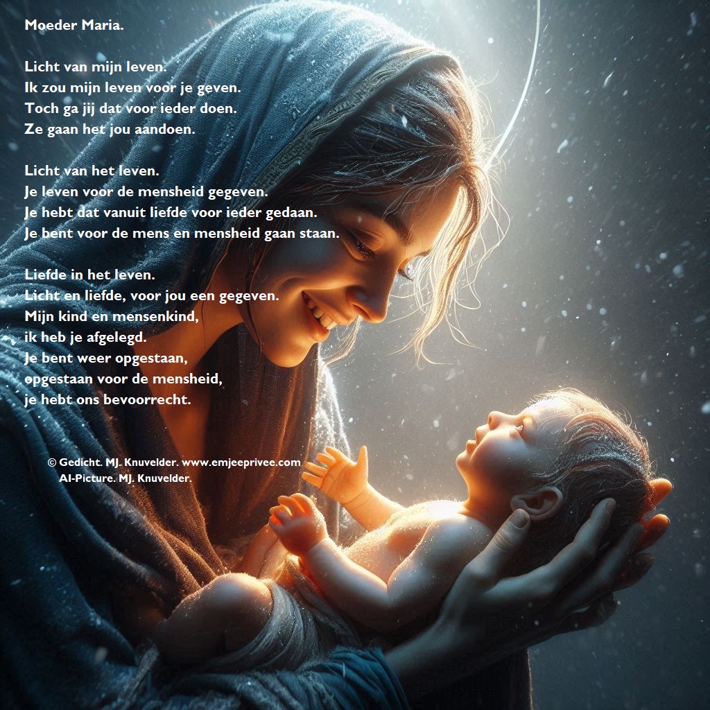 Gedicht. Moeder Maria – EmJeePrivee
