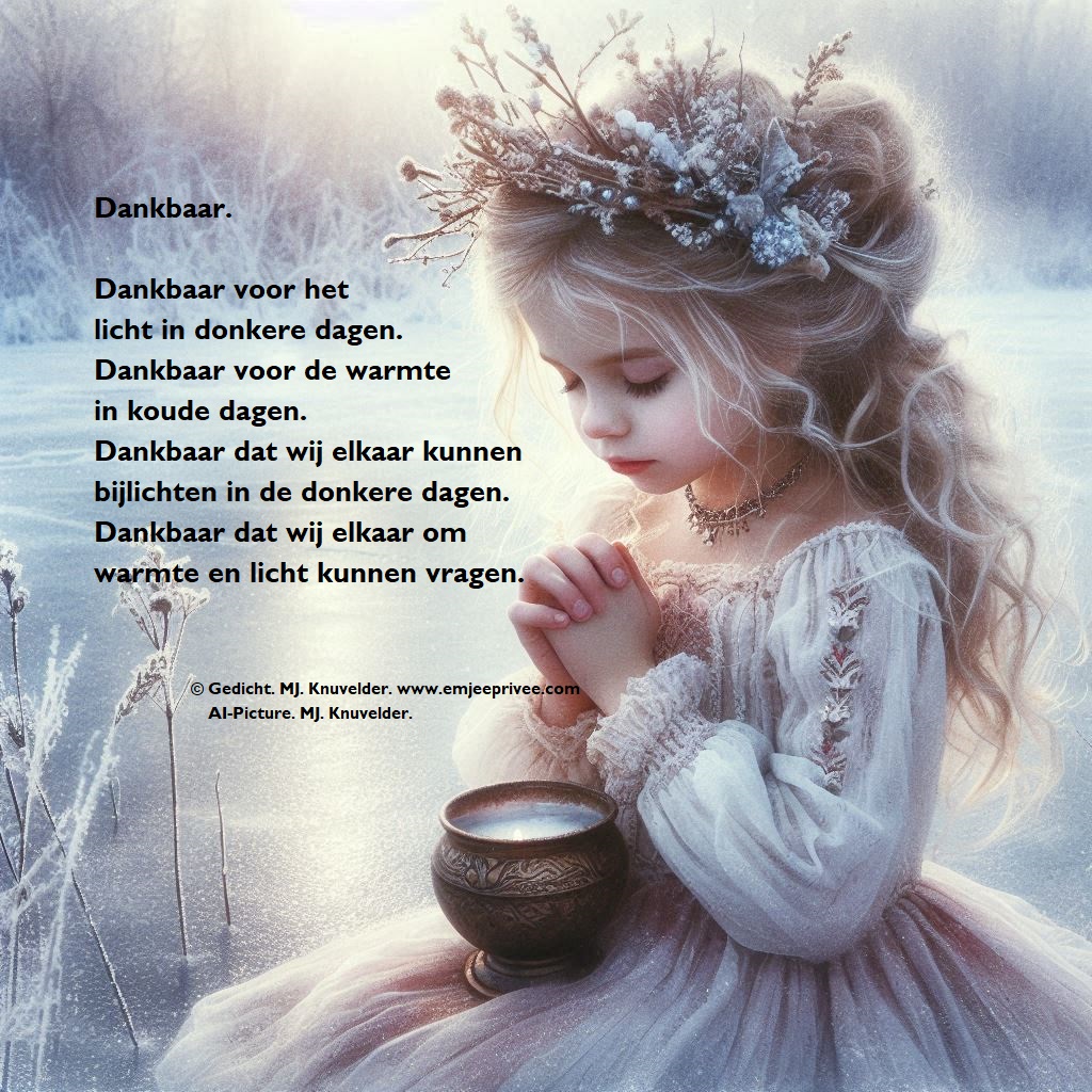 Gedicht. Dankbaar. – EmJeePrivee