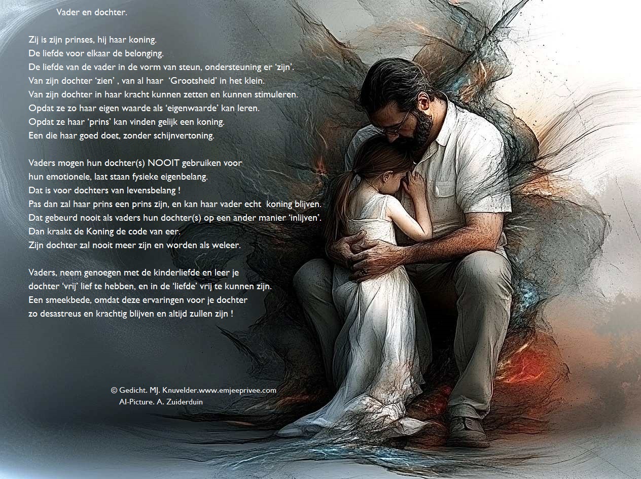 Gedicht. Vader en dochter. – EmJeePrivee